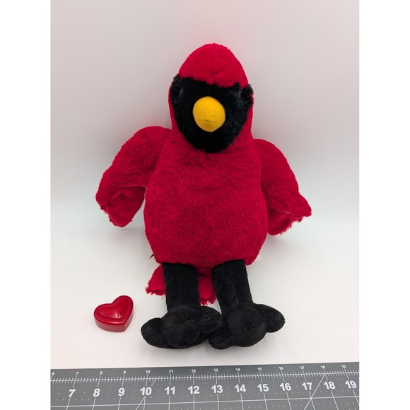 Build-A-Bear | Toys | Build A Bear Cardinal Bird Plush 6 Inch Heart ...